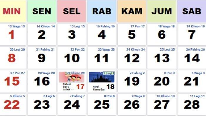 Kalender 2026, Simak Kapan Saja Tanggal Merah Libur Nasional, Bisa Cek ...