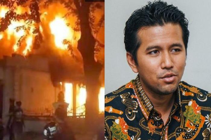 Rumah Dinas Wagub Jatim Emil Dardak Dibakar, Aksi Meluas hingga ke Surabaya Imbas Ojol Dilindas ...