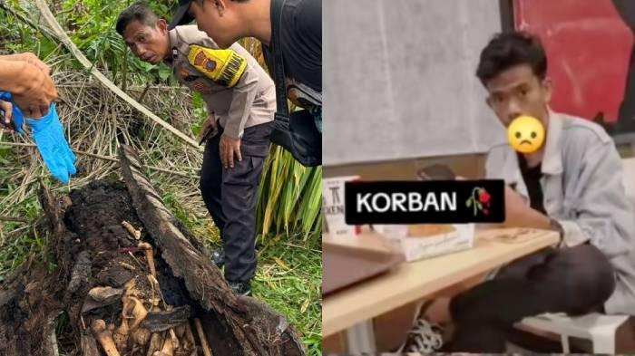 Sosok Yuda Prawira Diduga Kerangka Manusia dalam Pohon Aren di Sergai ...
