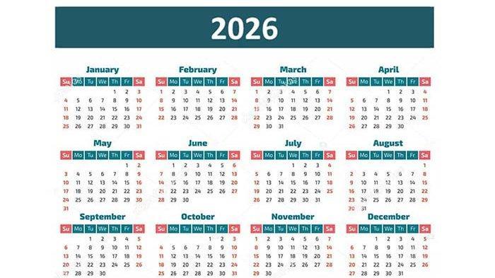 Kalender 2026: Jadwal Libur Idul Fitri 1447 H Ditambah Cuti Bersama dan ...