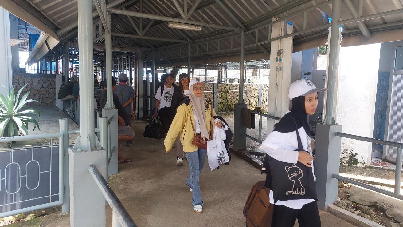 Catat! Ini Tanggal Puncak Arus Mudik di Pelabuhan Tanjungkalian Mentok, Begini Kondisi ...