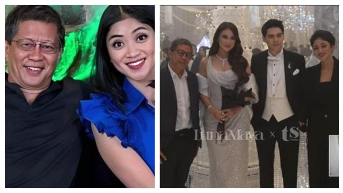 Sosok Salsabila Syaira Wanita yang Dampingi Rocky Gerung di Resepsi Luna Maya dan Maxime ...