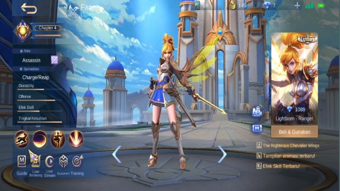 Ini Top Global Fanny Mobile Legends, Zxuan 3 Besar, NoobQueen dan Jess ...