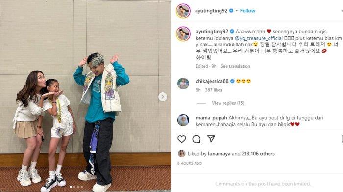 Kelakuan Ayu Ting Ting pada Member TREASURE Tuai Reaksi Luna Maya ...