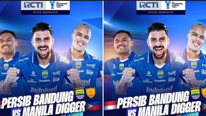 Tayang TV RCTI Malam Hari! Ini Jadwal Live Persib vs Manila Digger ACL 2, Bojan Niat Tambah ...