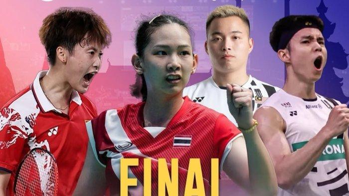 Jam Tayang dan Link Streaming Final Badminton Thailand Open 2025 Siaran Live Gratis TVRI Hari ...
