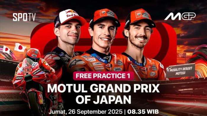 Jam Tayang dan Jadwal MotoGP Jepang 2025 Siaran Trans7-TV Online Siang Hari dari Sprint Hingga ...