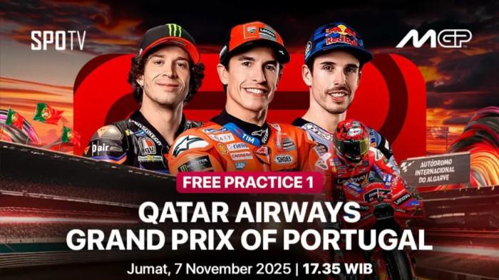 Jam Tayang dan Jadwal MotoGP Portugal 2025 Hari Ini Live SPOTV, Siaran Trans7 Sprint Hingga Race ...