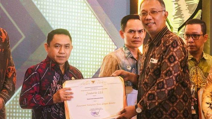 Pemkab Hulu Sungai Selatan Raih Terbaik 3 Penghargaan Geospasial Banua Award 2024 ...