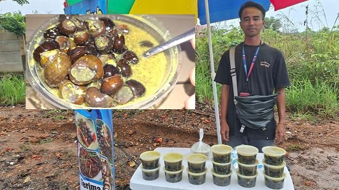 UMKM KALSEL: Kuliner Haliling Sangat Disukai, Omzet Nanda Jualan di CFD ...