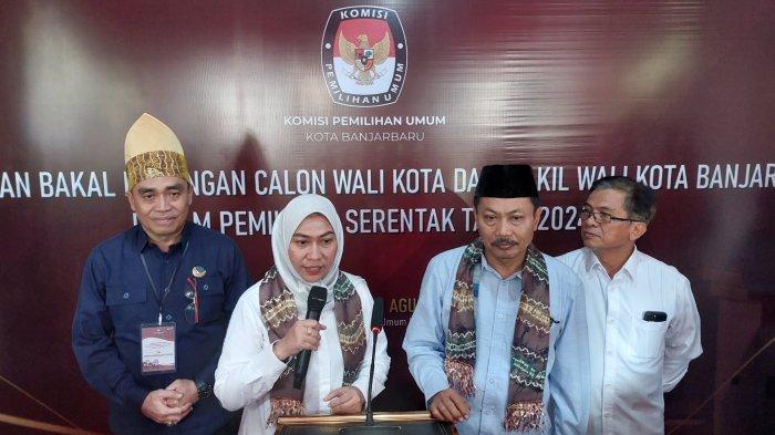 Resmi Mendaftar Pilkada Banjarbaru 2024, Lisa-Wartono Ingin Wujudkan ...