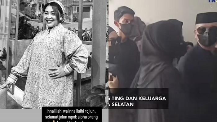 Melayat Mpok Alpa di Rumah Duka, Ayu Ting Ting Ajak Umi Kalsum Sampai Ayah Rojak ...