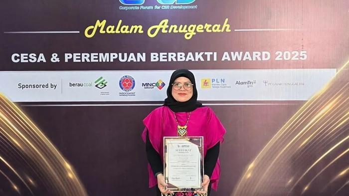 Sri Armiyati Raih Penghargaan CESA 2025, Begini Sosoknya - Banjarmasinpost.co.id