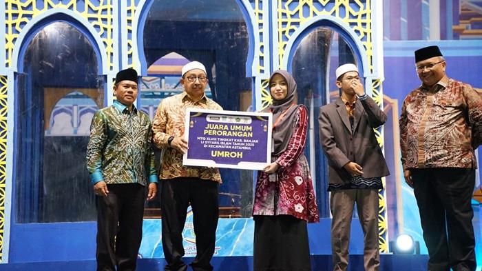 Astambul Sabet Juara Umum MTQ XLVIII Kabupaten Banjar, Wabup Resmi ...