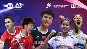 Live Gratis TVRI Sport! Link Streaming Badminton Kejuaraan Dunia BWF 2025, Cek Jadwal Indonesia ...