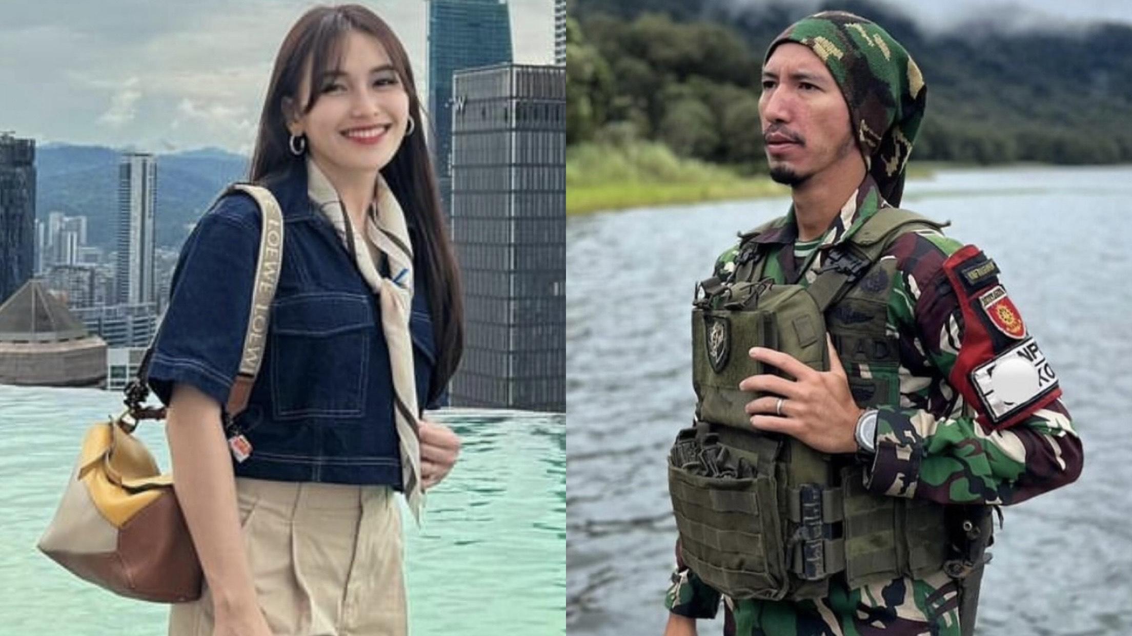Nyali Calon Suami Ayu Ting Ting Tak Diragukan Lettu Fardhana Banjir 2937