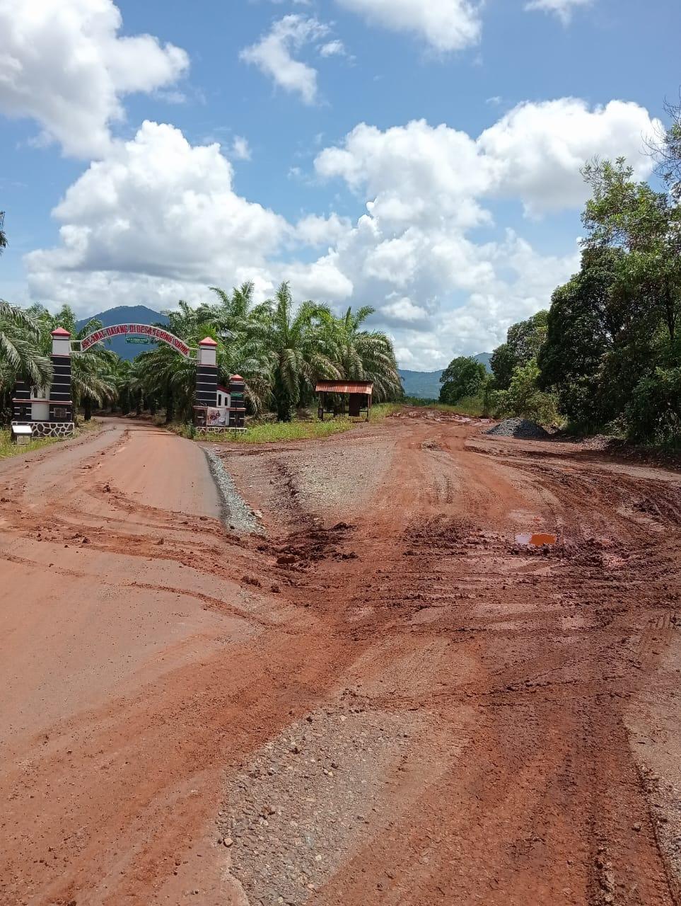 Rambu Batasan Tonase Telah Dipasang di Jalan PTPN-Tebingsiring Tala ...