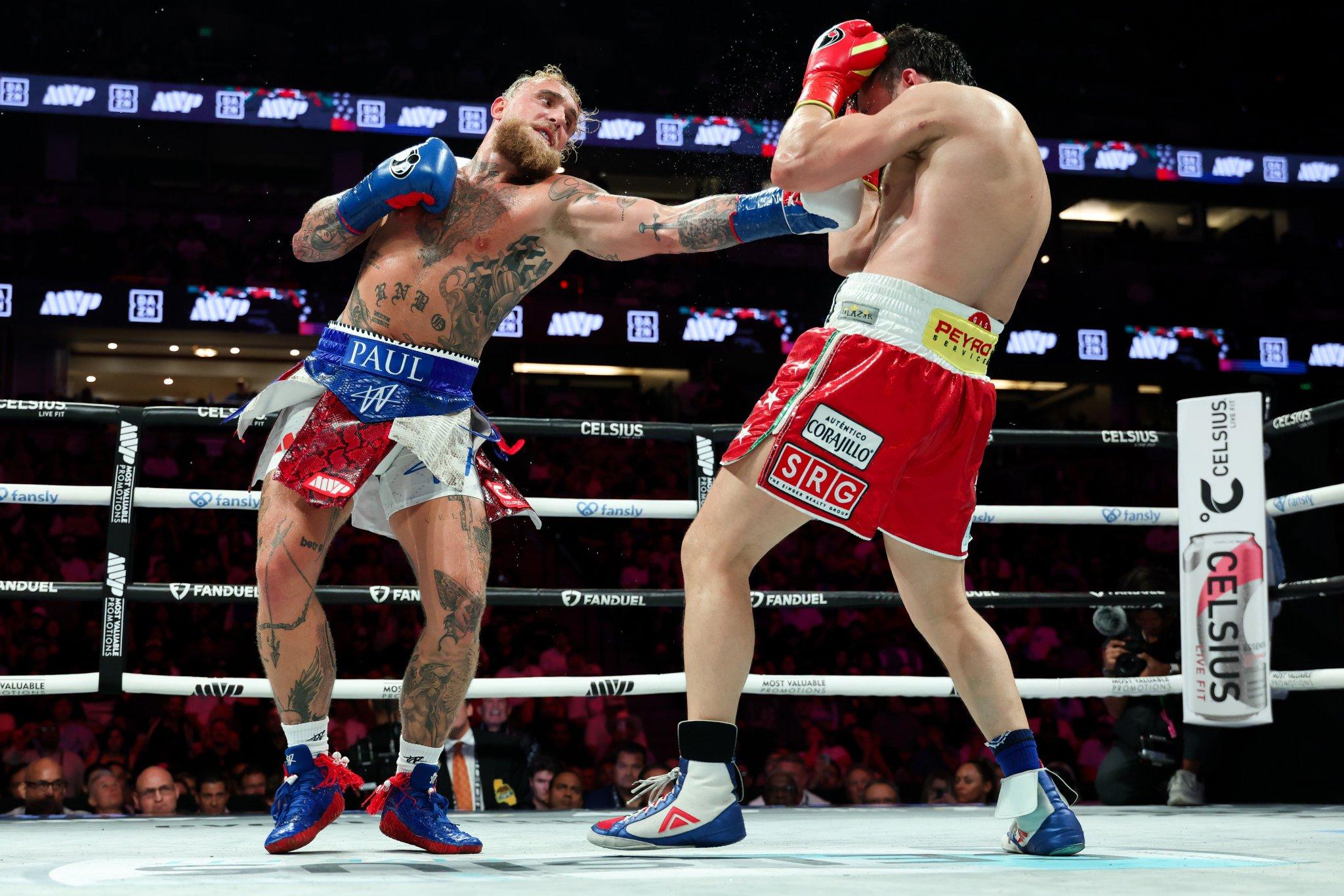 Hasil Jake Paul vs Julio Cesar Chavez, Influencer Dominan dan Tantang ...