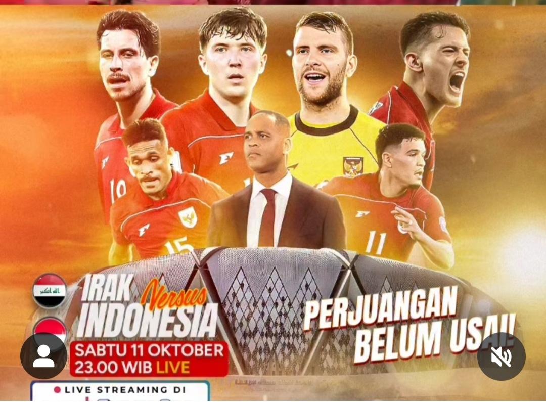 Timnas Indonesia vs Irak, Ini Jam Tayang dan Jadwal Kick Off Siaran ...