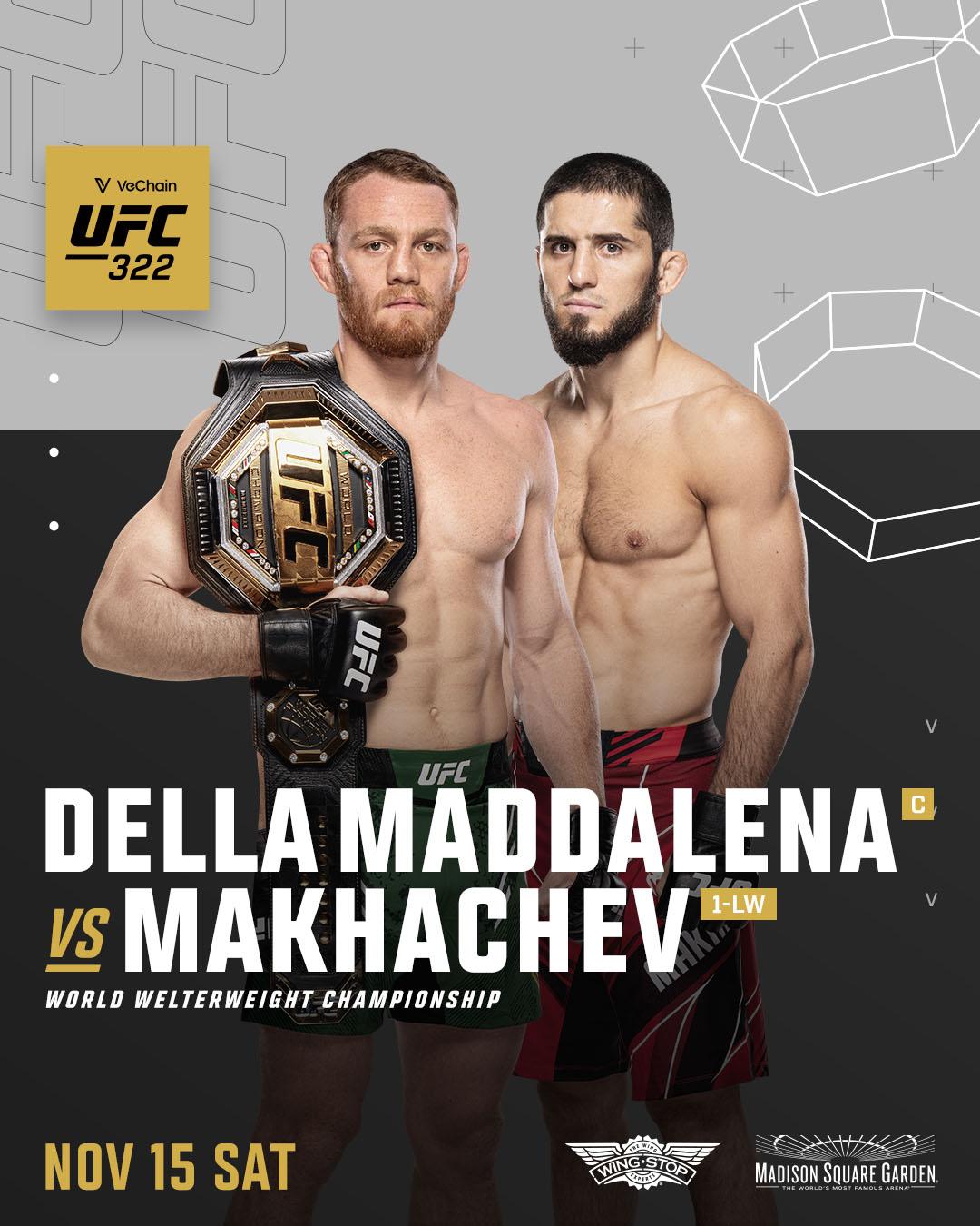 Live Mola TV Pagi Hari! Ini Jadwal UFC Maddalena vs Islam Makhachev ...