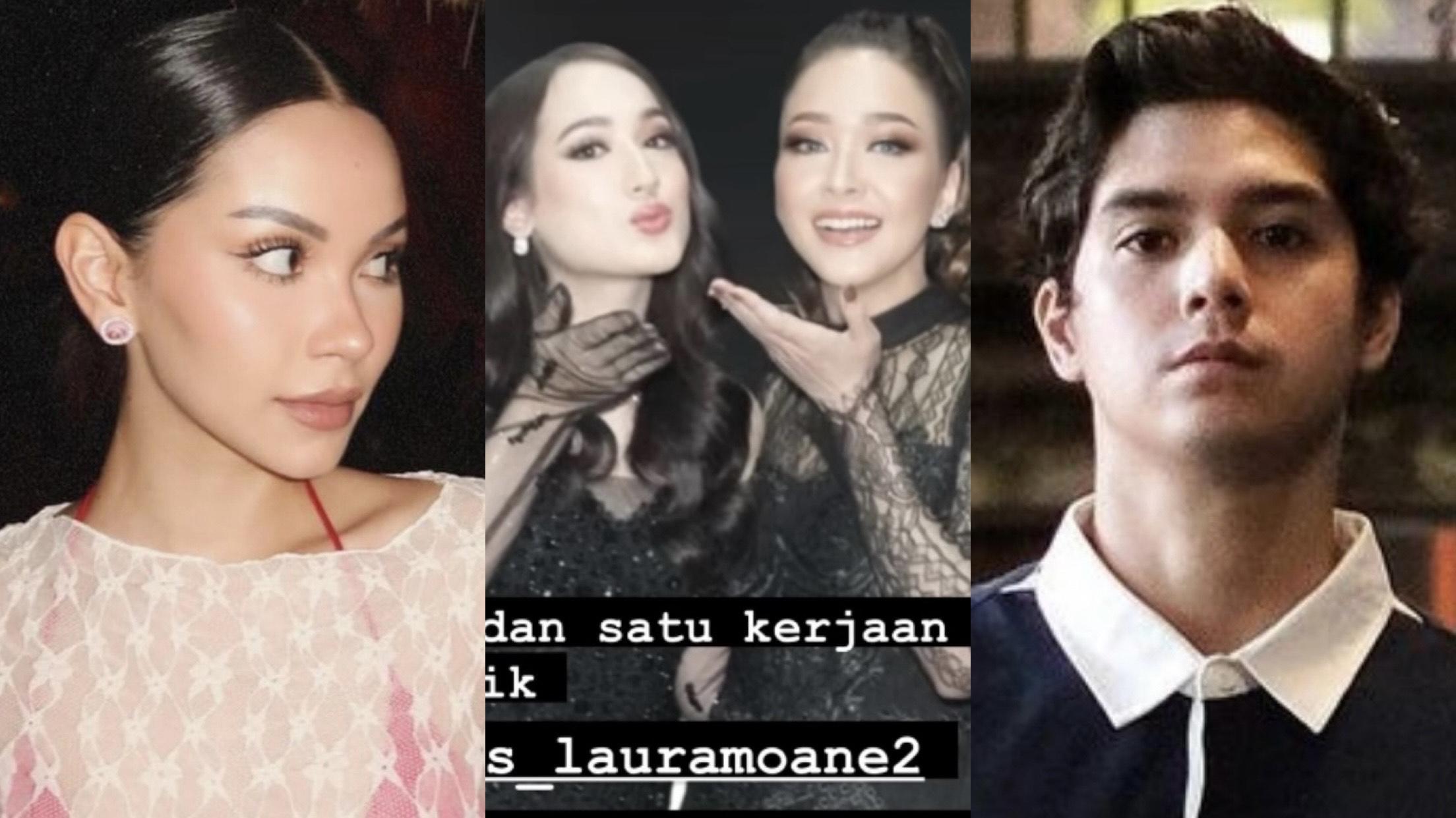 Interaksi Maia Estianty dan Laura Moane Kala Al Ghazali dan Alyssa ...