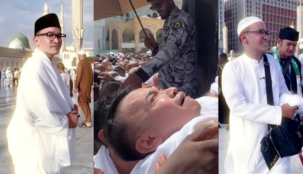 Tiba di Depan Kakbah, Air Mata Ruben Onsu Tak Tertahan: Ya Allah Terima Kasih - Banjarmasinpost ...