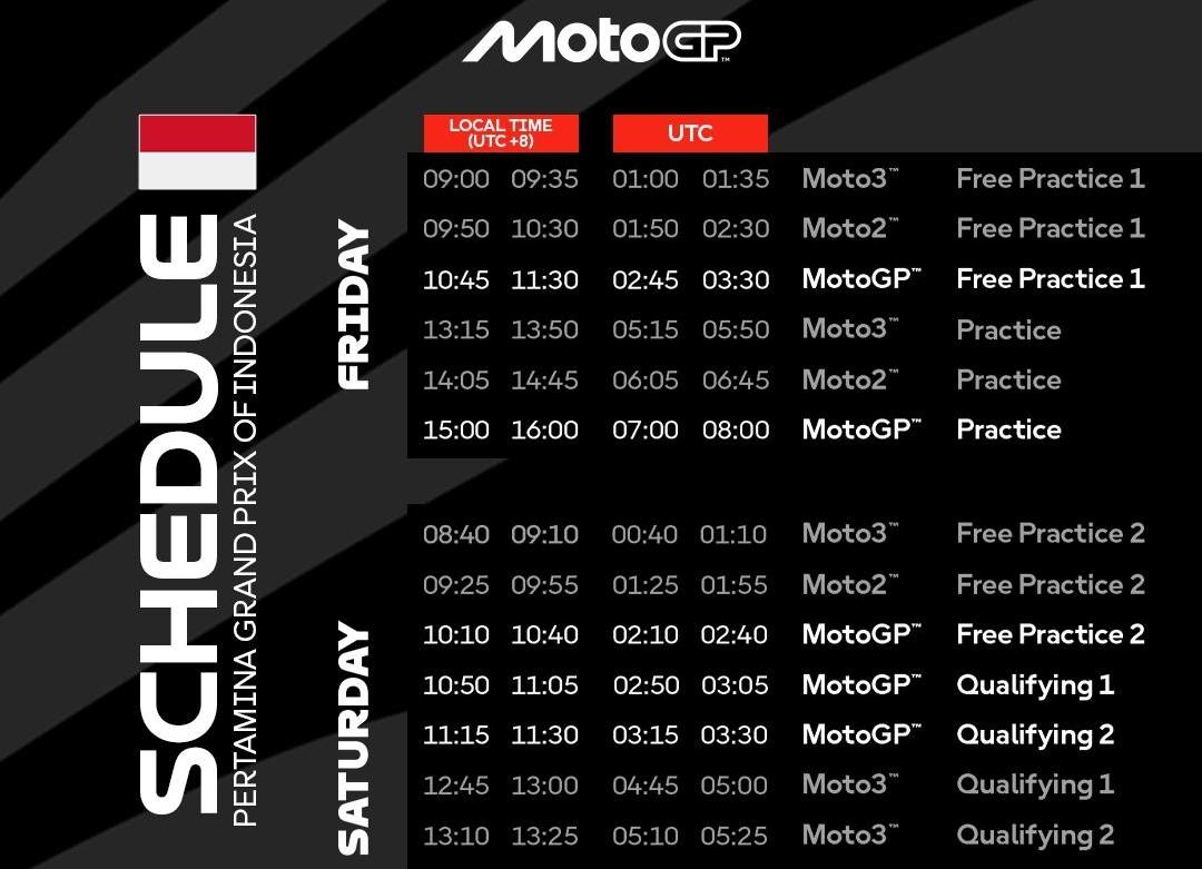 Belum di Trans7, Jadwal dan Link Nonton Live Streaming MotoGP Mandalika 2025 Hari ini, Sesi ...