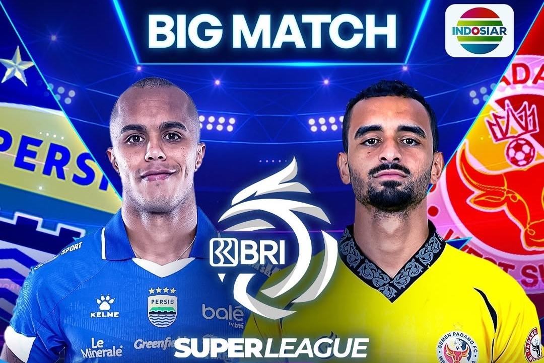 Link TV Online Indosiar Live Streaming Persib vs Semen Padang Super ...