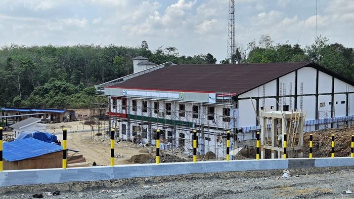 Megahnya Gedung Mal Pelayanan Publik Balangan, Akhir Tahun Dijadwalkan Rampung dan Bisa ...