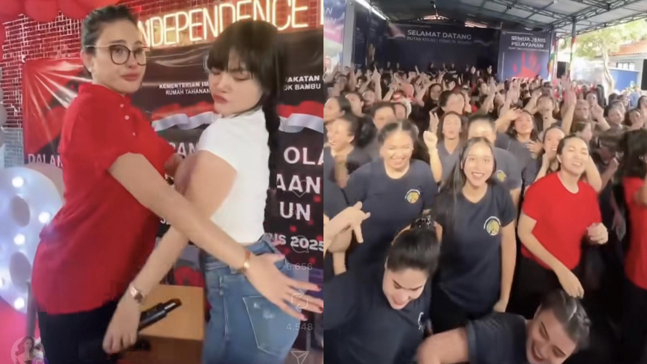 Hadirkan DJ Dinar Candy, Aksi Nikita Mirzani Asyik Joget Bareng Warga Rutan Terekam Kamera ...