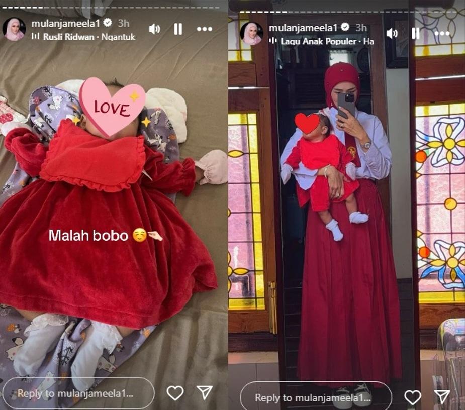 Sosok Bayi Perempuan di Pelukan Mulan Jameela Disorot, Istri Ahmad ...
