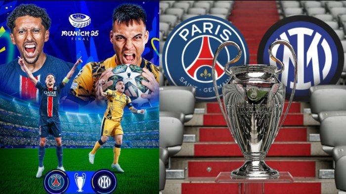 Jadwal Bola Malam Ini: Duel PSG vs Inter Milan di Final Liga Champions 2024/2025 - Tribunbanten.com