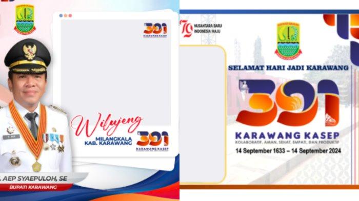 10 Link Download Twibbon HUT Kabupaten Karang 2024 ke 391, Yuk Pasang pada 14 September ...