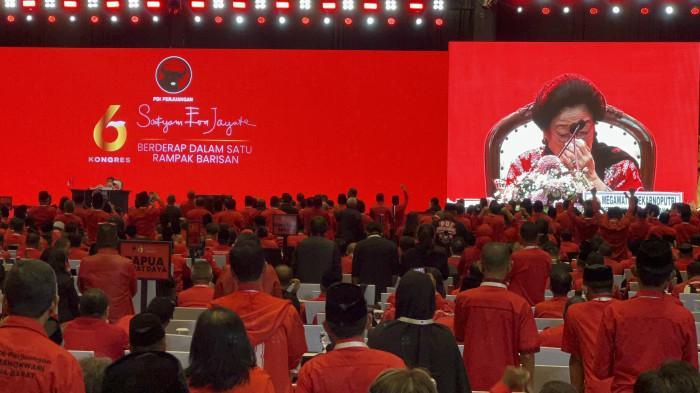 Nama-nama Pengurus PDIP 2025-2030, Nama Hasto Tak Ada, Megawati Duduki Jabatan Ketum dan Sekjen ...