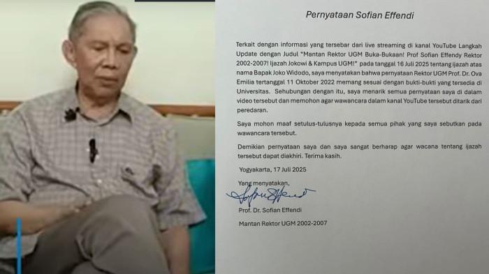 Kisruh Dugaan Ijazah Jokowi Palsu, Prof. Sofian Effendi Cabut Pernyataan, Said Didu Ungkap ...