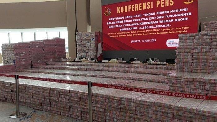 Korupsi Ekspor CPO: Kejagung Sita Uang Rp11,8 Triliun yang Dikembalikan Wilmar Group ...