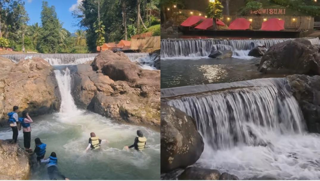 Tempat Healing Asyik di Perbatasan Serang-Pandeglang: Curug Leuwi Bumi ...