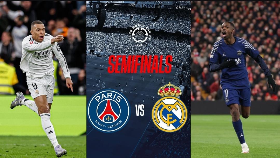 Semifinal Piala Dunia Klub 2025: PSG vs Real Madrid, Dembele vs Mbappe ...