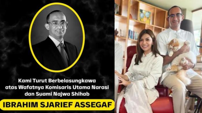 Kondisi Najwa Shihab Pasca Meninggalnya Suami Tercinta, Ibrahim Sjarief Assegaf - Tribunbanten.com