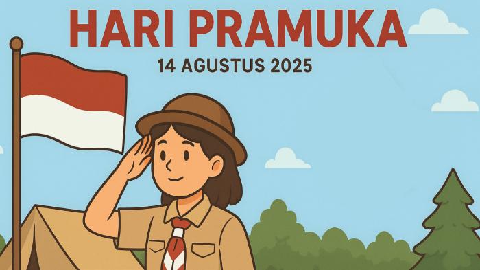 15 Pantun Hari Pramuka 14 Agustus 2025, Cocok untuk Update Status ...
