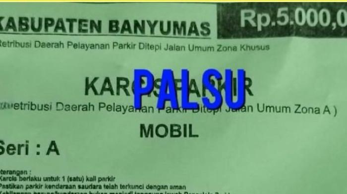 Beredar Karcis Parkir Rp 5.000, Warga Purwokerto Resah! Ini Jawaban ...