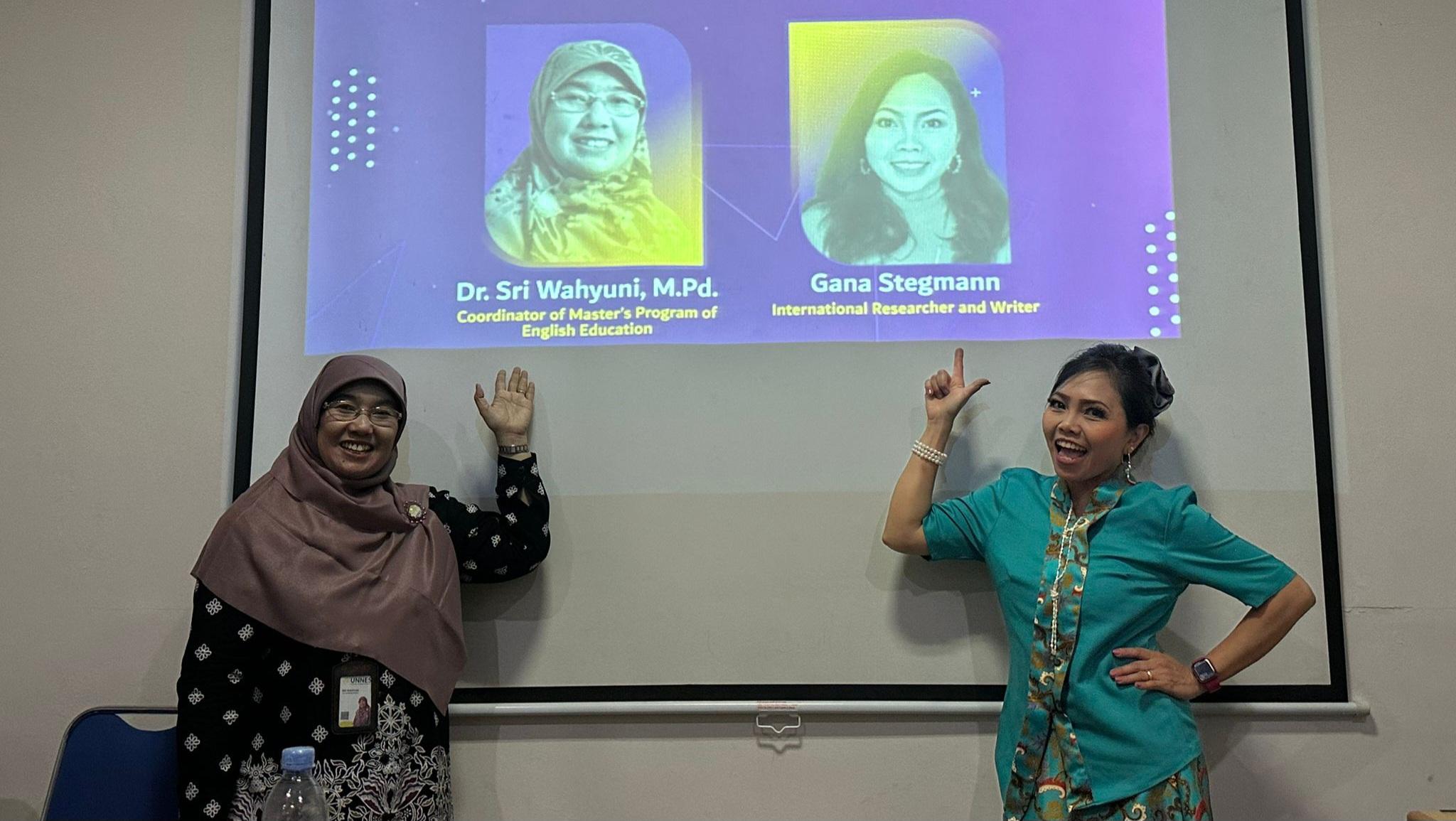 Sosok Gana Stegmann, Alumni Unnes Pengajar di Jerman yang Aktif Menulis ...