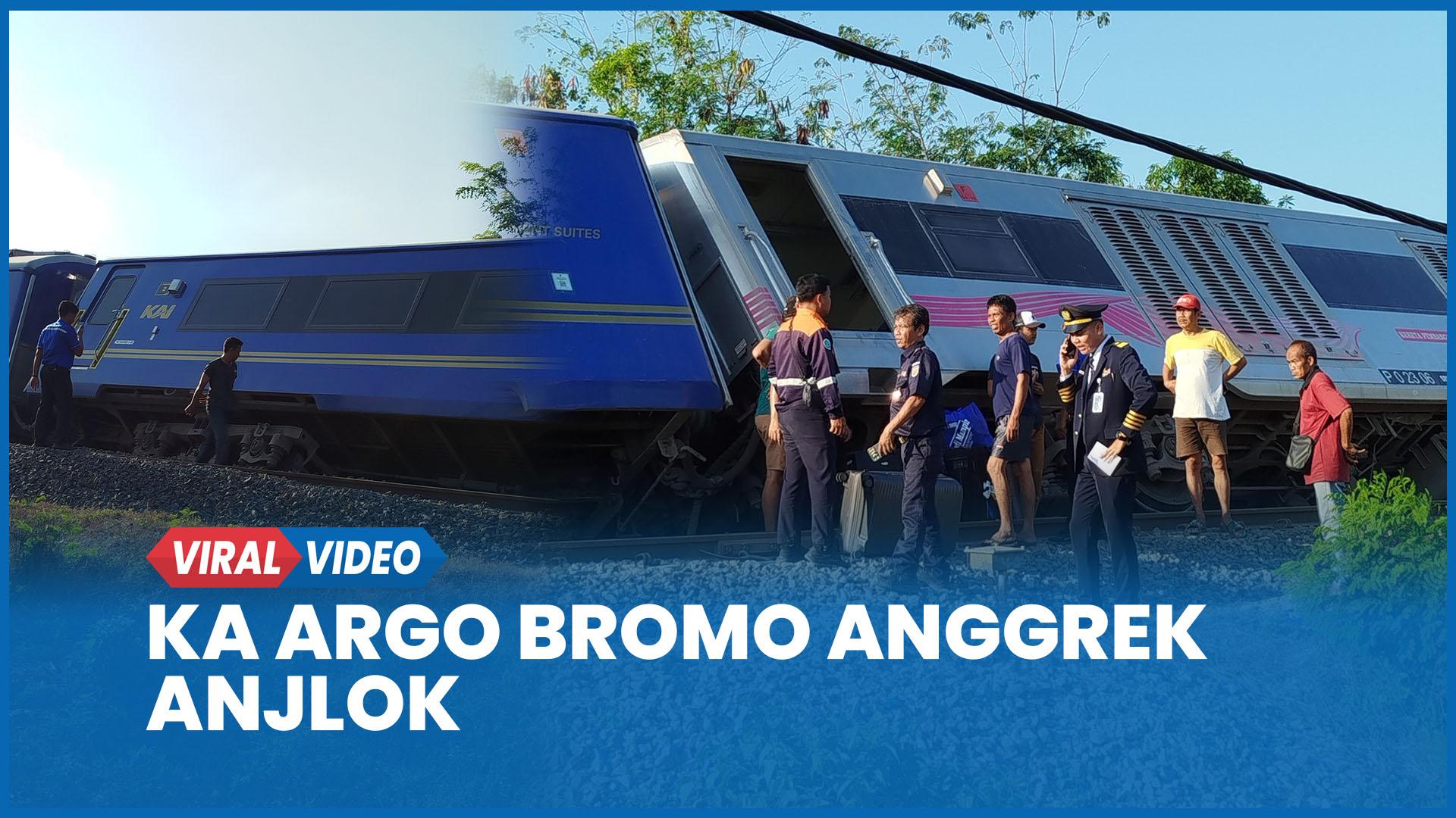 KA Argo Bromo Anggrek Anjlok, Perjalanan Sejumlah Kereta Dialihkan Lewat Purwokerto ...