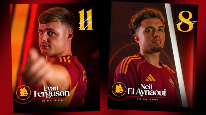 Transfer AS Roma, Evan Ferguson, Neil El Aynaoui Resmi Pemain AS Roma ...