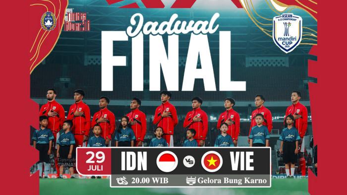 Jadwal Siaran Langsung Timnas U23 Indonesia vs Vietnam Final ASEAN Cup U23 2025 Malam Ini Live ...
