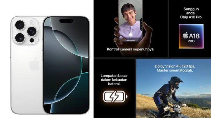 Harga HP iPhone 16 Pro Kapasitas RAM 128GB Turun Rp 3,5 Jutaan Baru Awal Penjualan di Digimap ...