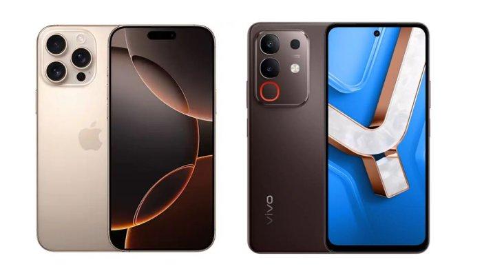 Bersaing Harga HP iPhone 16 Pro Max Vs Vivo Y29, Kemampuan Kamera ...