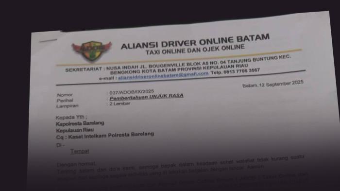 Breaking News, Aliansi Driver Ojek Online Batam Akan Gelar Aksi Demo Hari Ini di Kantor Walikota ...
