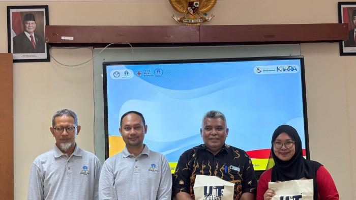Tak Hanya Fokus Pendidikan, UT Batam Beri Kontribusi Nyata Lewat Donor ...