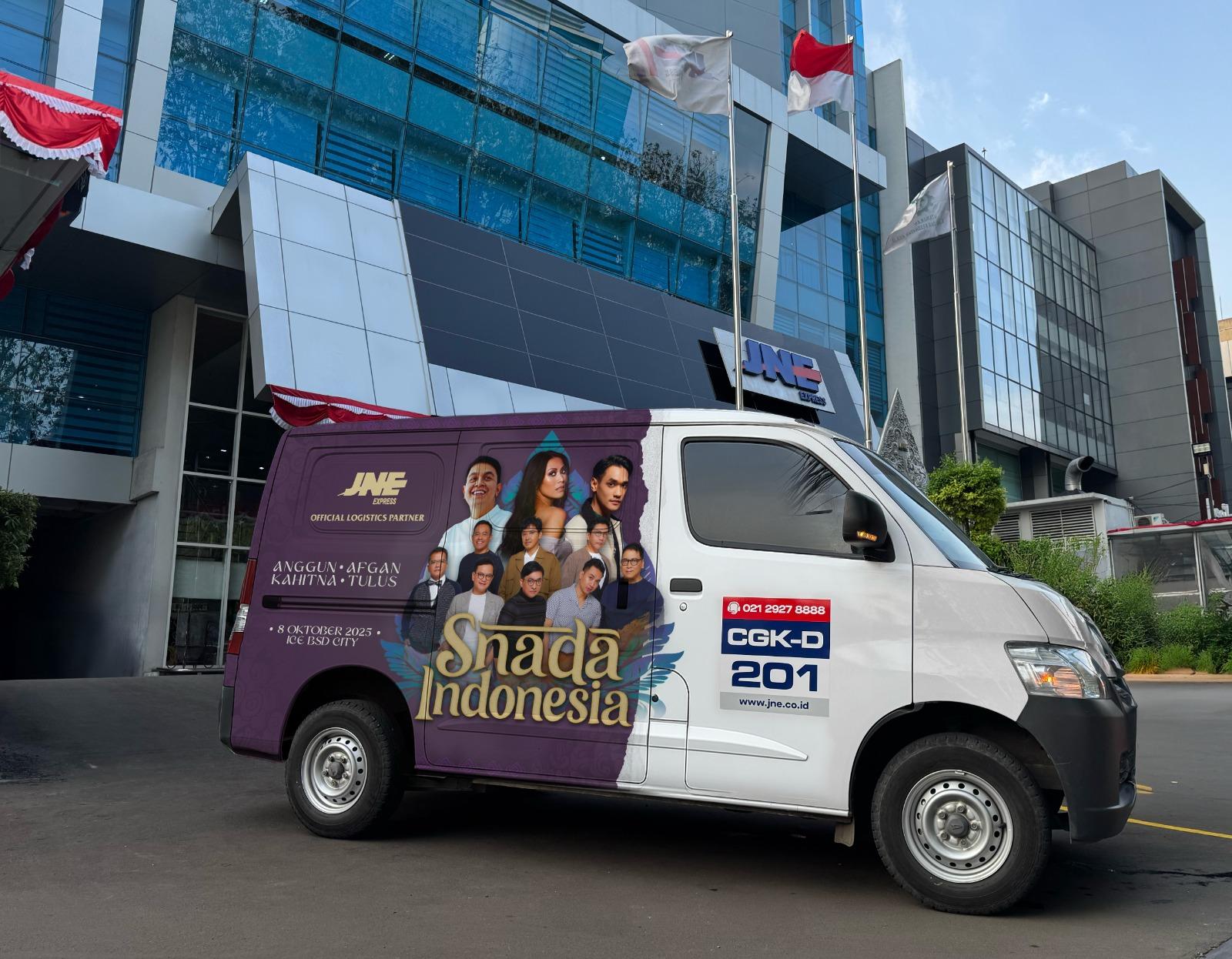 JNE Resmi Jadi Official Logistics Partner Konser Snada Indonesia ...